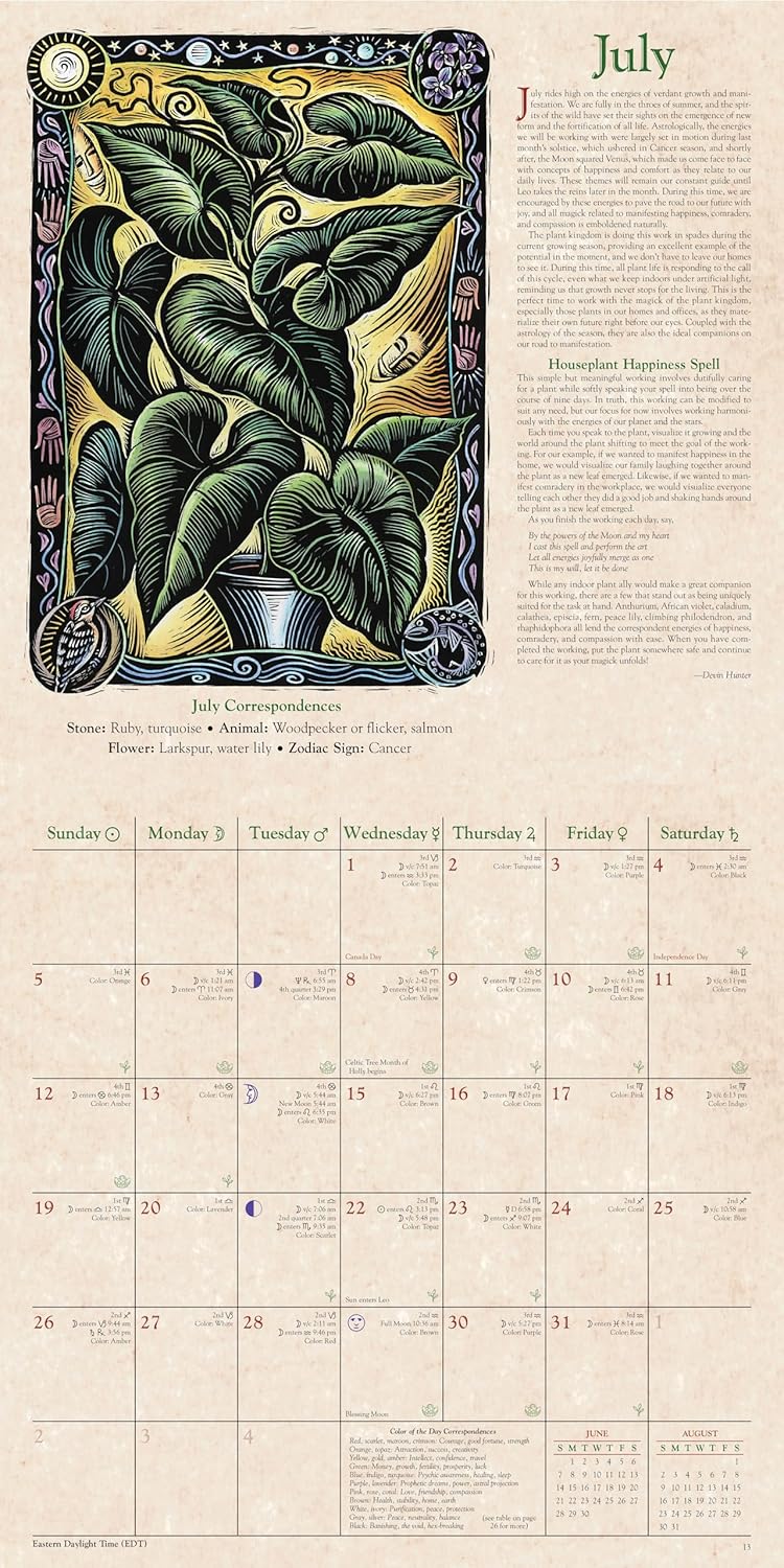 Llewellyn's 2026 Witches' Calendar (Llewellyn's 2026 Calendars ...